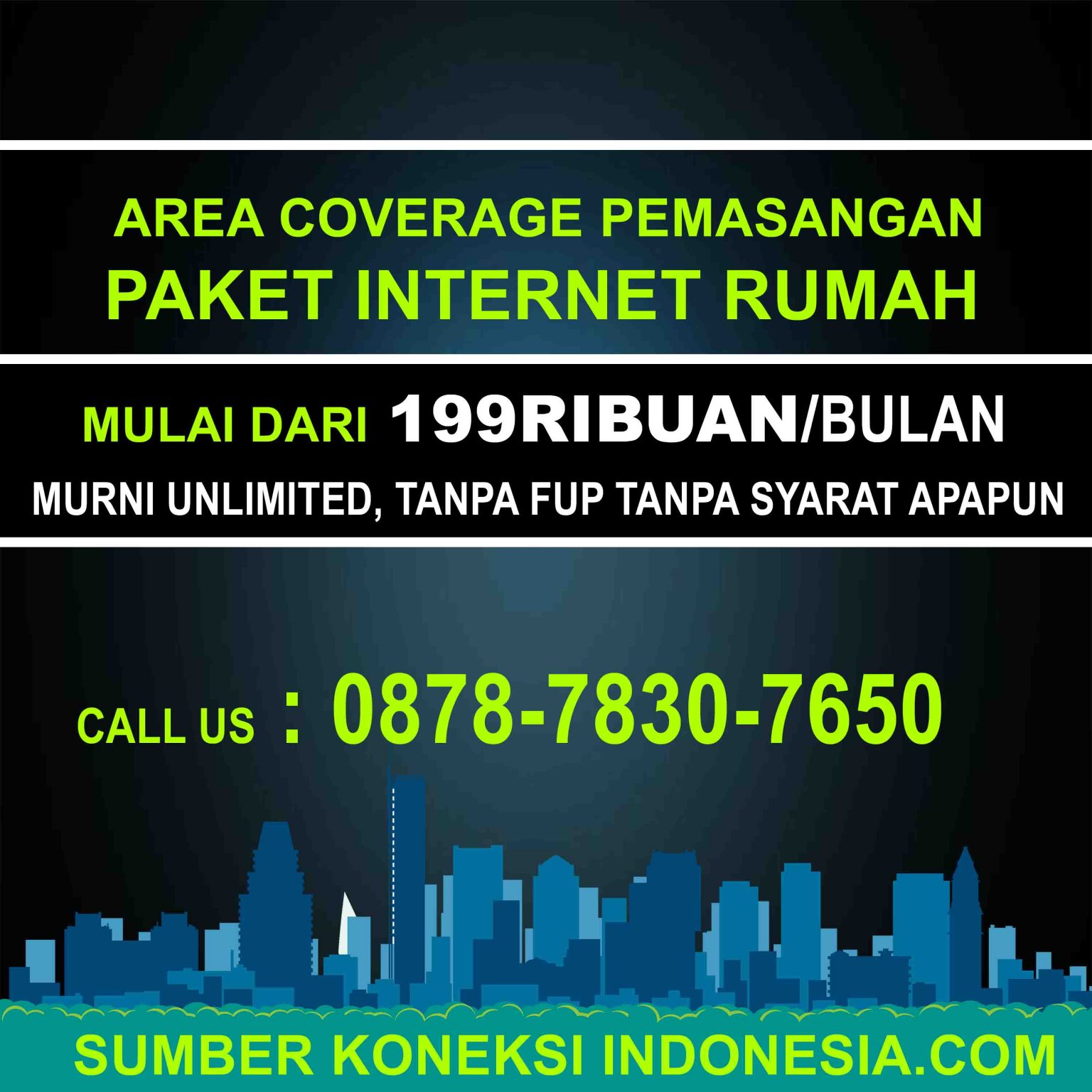 Area Coverage Pemasangan Paket Internet untuk Rumah, Usaha/ Bisnis ...